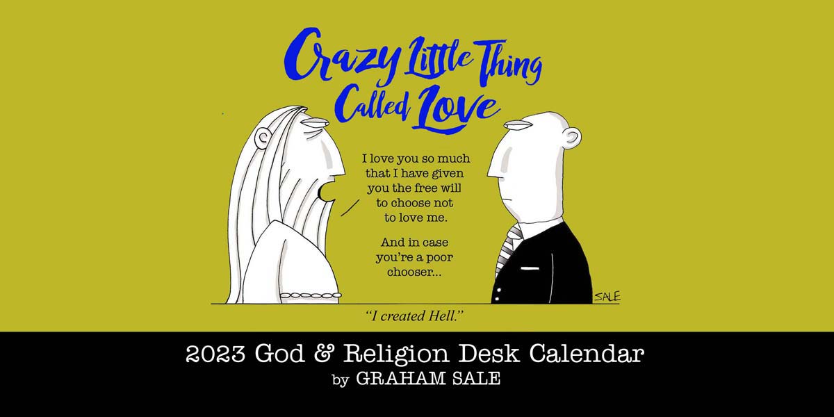 Funny Cartoon Desk Calendars – Graham Sale Cartoonist Author Illustrator