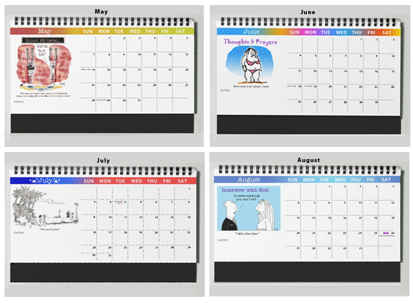 Funny Cartoon Desk Calendars – Graham Sale Cartoonist Author Illustrator